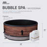 MSpa Duet 138 Jets 930L 6 Person Bubble Hot Tub Spa with Control Box ...