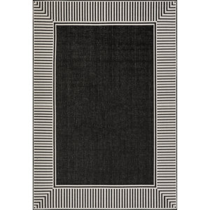 Black Outdoor Rugs You'll Love | Wayfair
