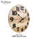 Sharp Waltham Wood Wall Clock | Wayfair