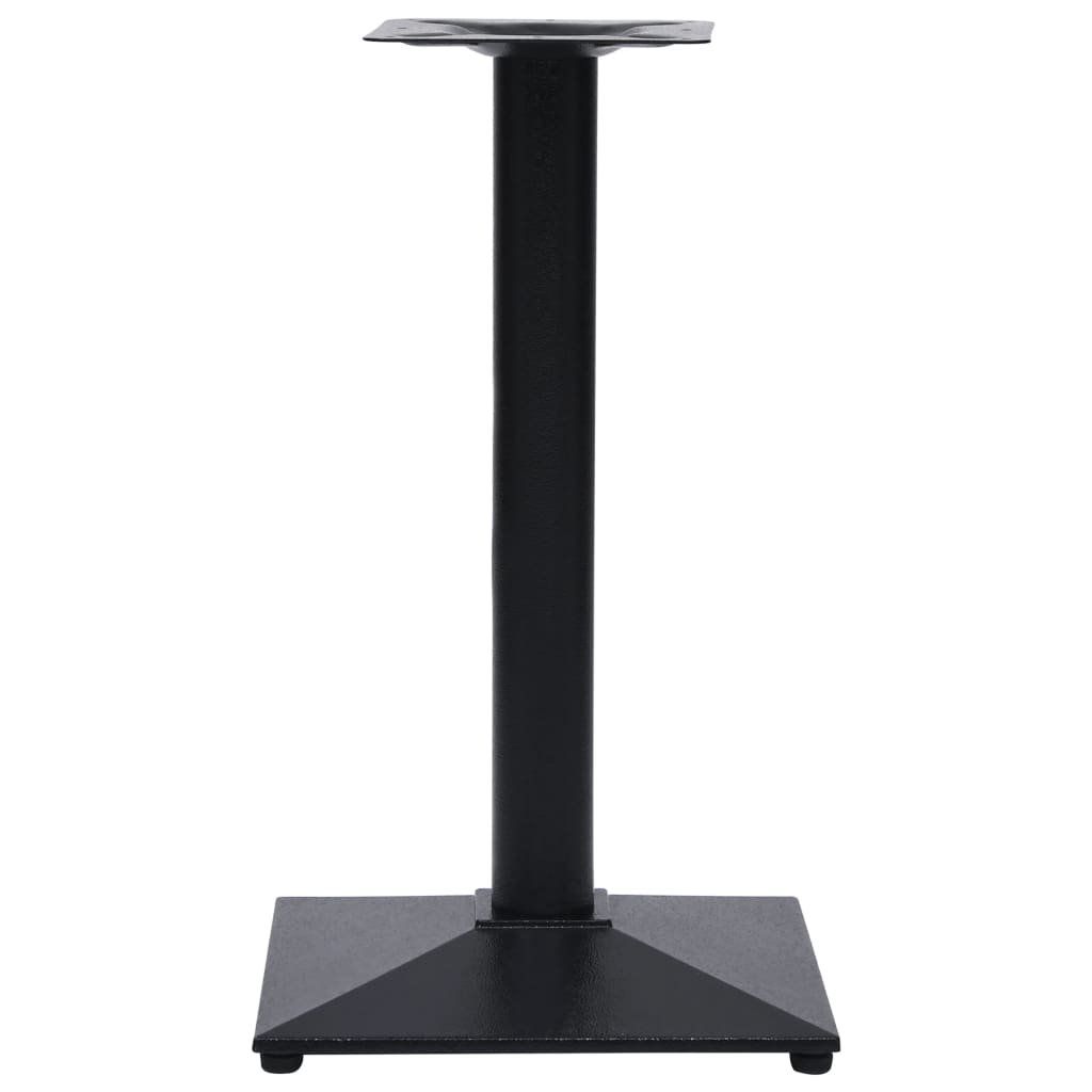 Latitude Run® Bistro Table Leg Black Cast Iron Standard Bistro Table ...