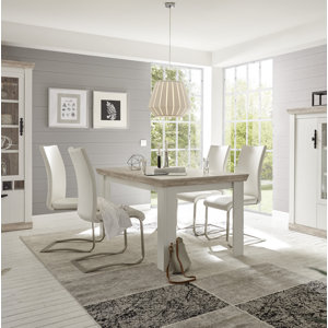 Three Posts Saybrook Rectangular 90cm L x 160cm W Restaurant Table ...