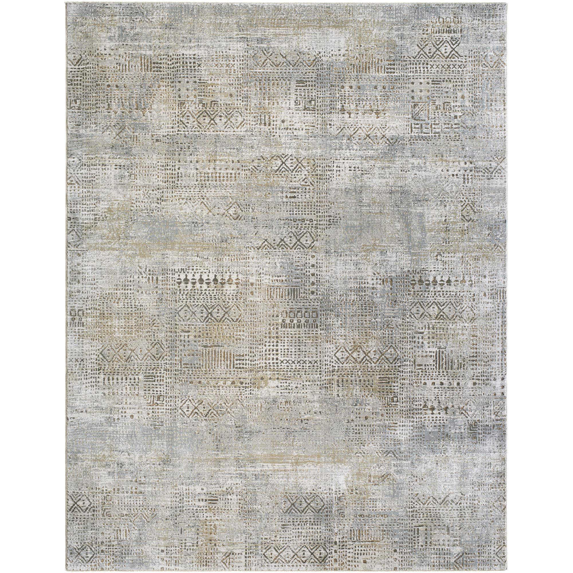 Trent Austin Design® Avia Cream/Light Gray Area Rug | Wayfair