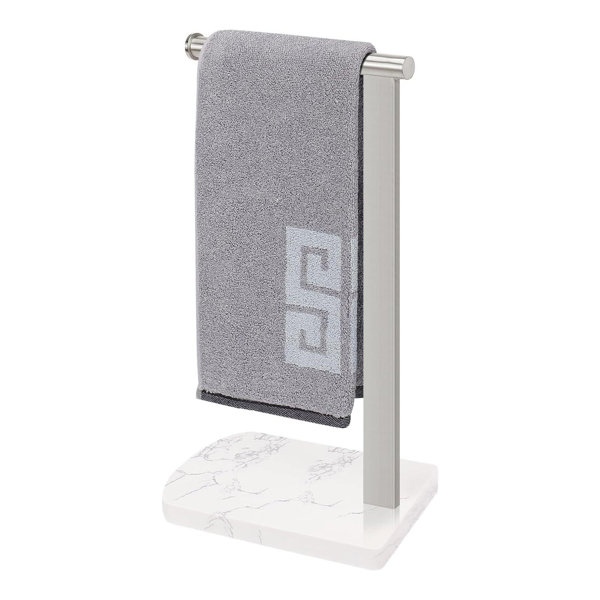 VOMGEB1 304 Stainless Steel L-Shaped Towel Rack, Single Rod - Wayfair ...