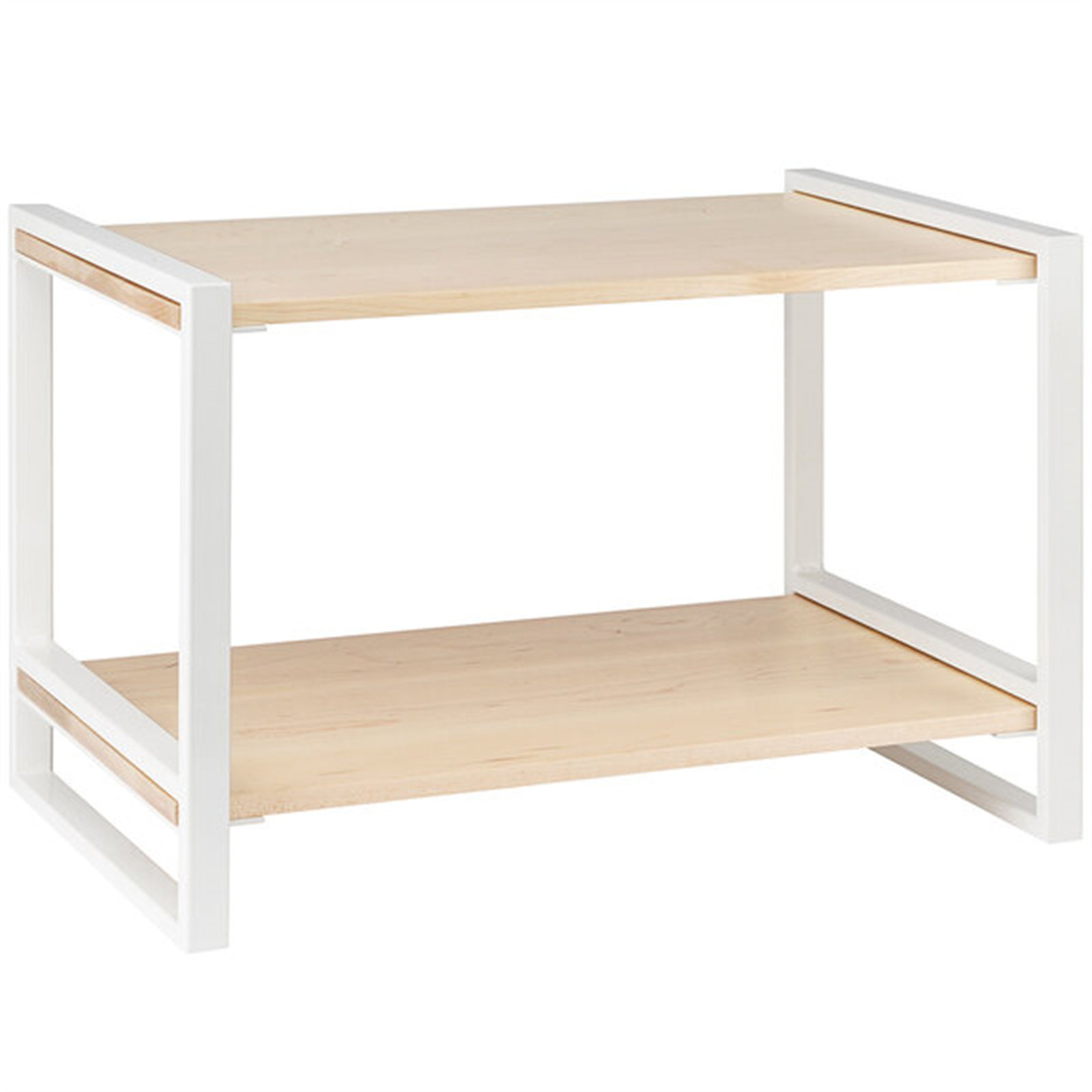 Ebern Designs Cal-Mil Blonde Maple Wood Two Tier Riser ...