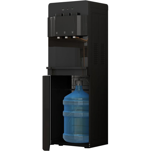 TABU Bottom Loading Electric Water Cooler Dispenser with Hot, Cold ...