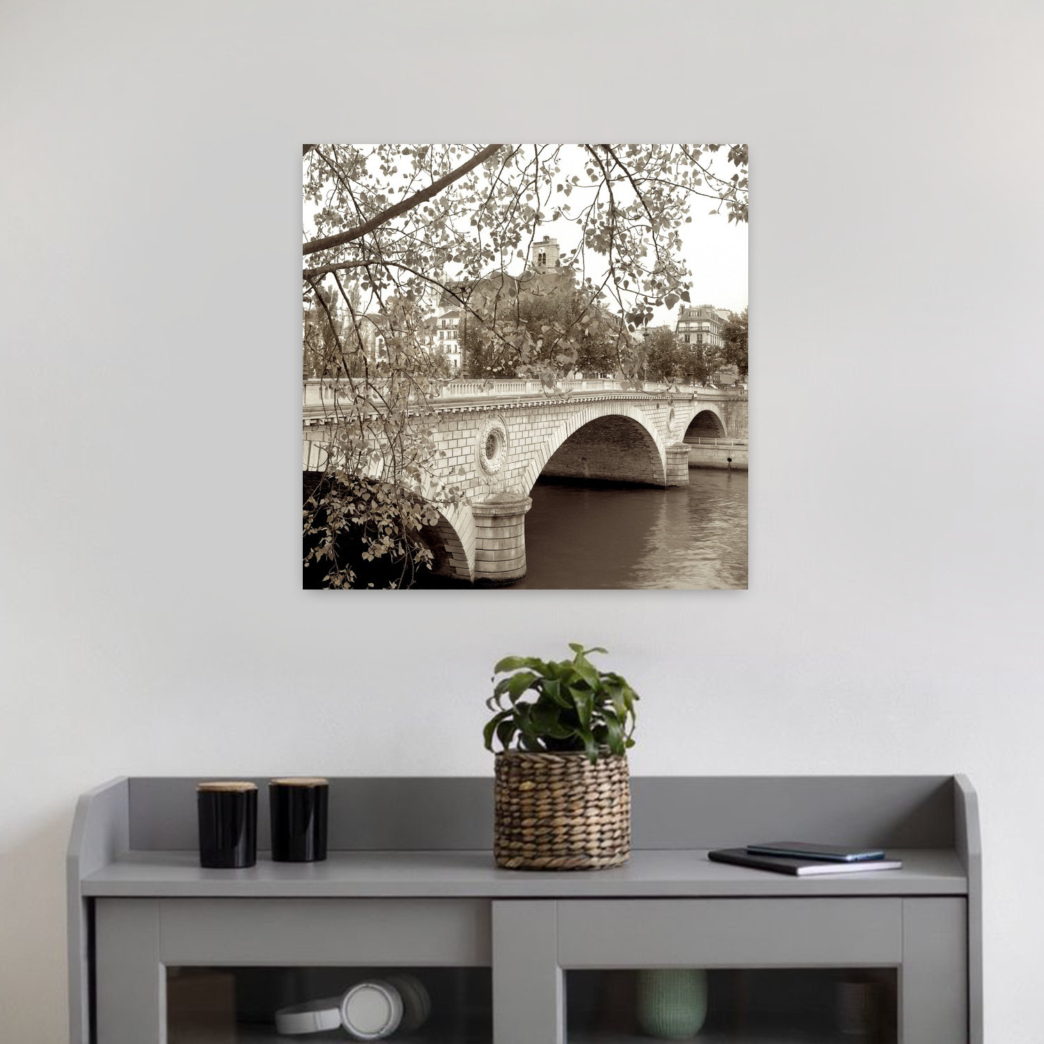 Red Barrel Studio® Pont Louis-Philippe Paris Abstract Contemporary ...