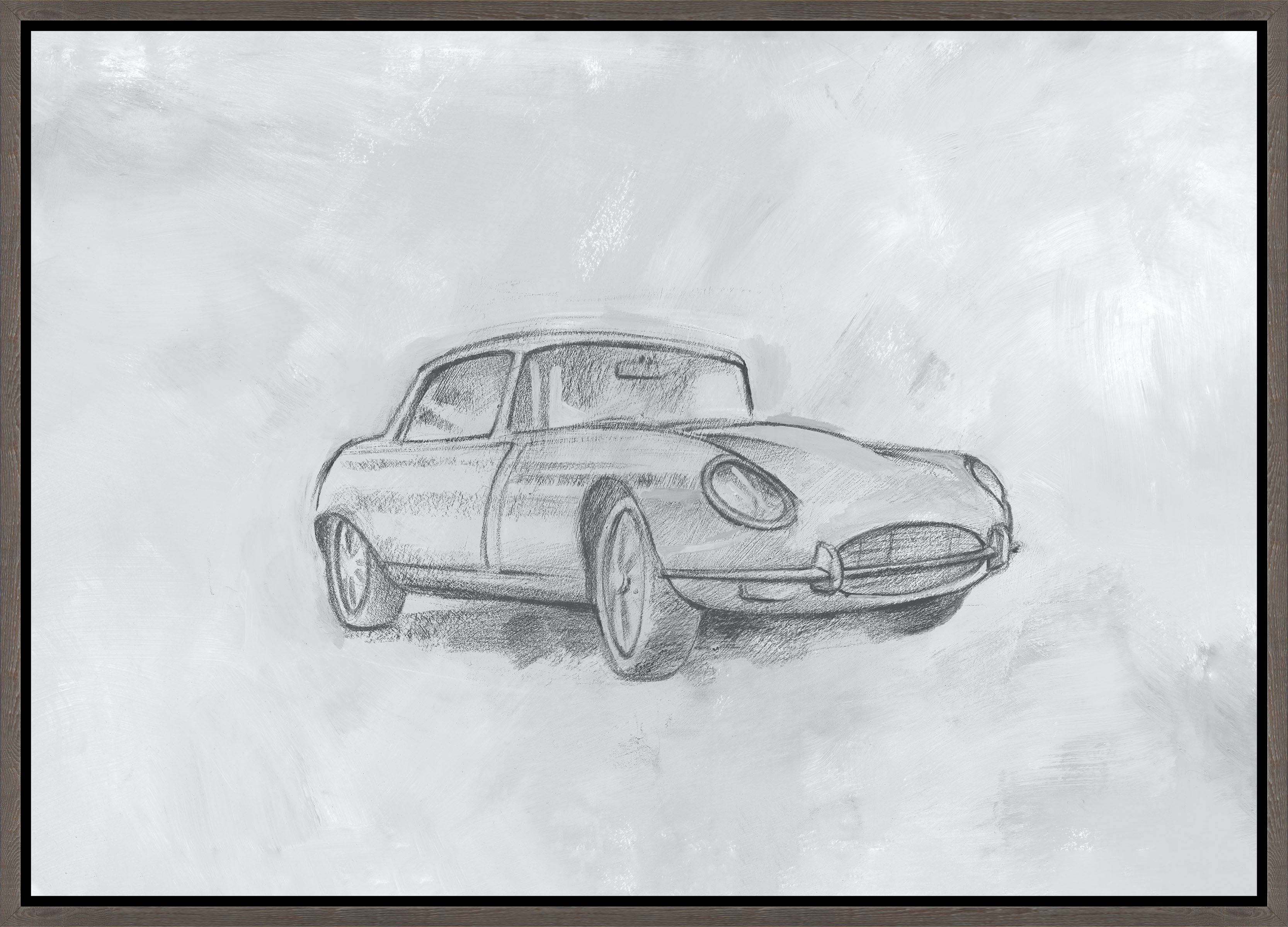 Chelsea Art Studio Graphite Cars III by Richard Ryder - Picture Frame ...