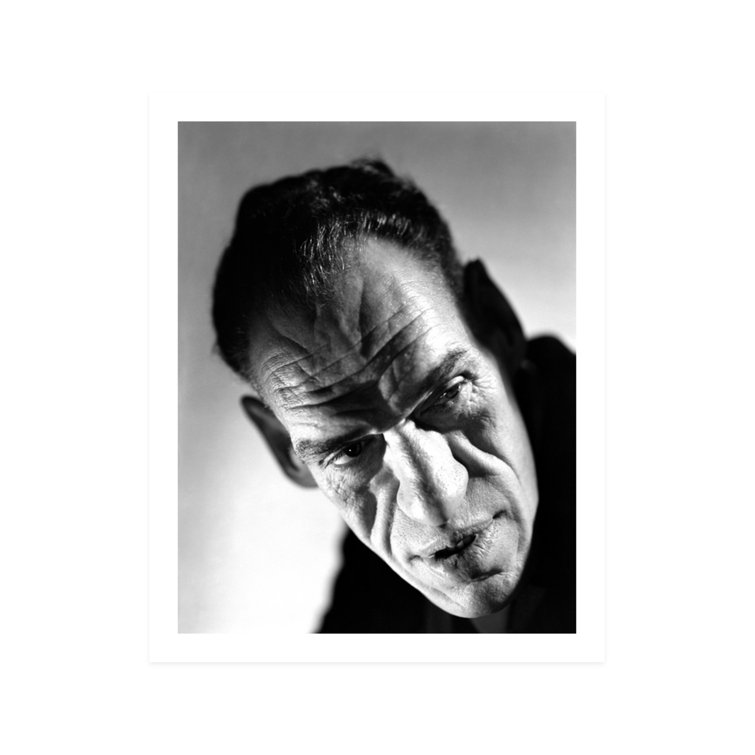 Globe Photos Entertainment Close-up Of Rondo Hatton Looking Away On ...