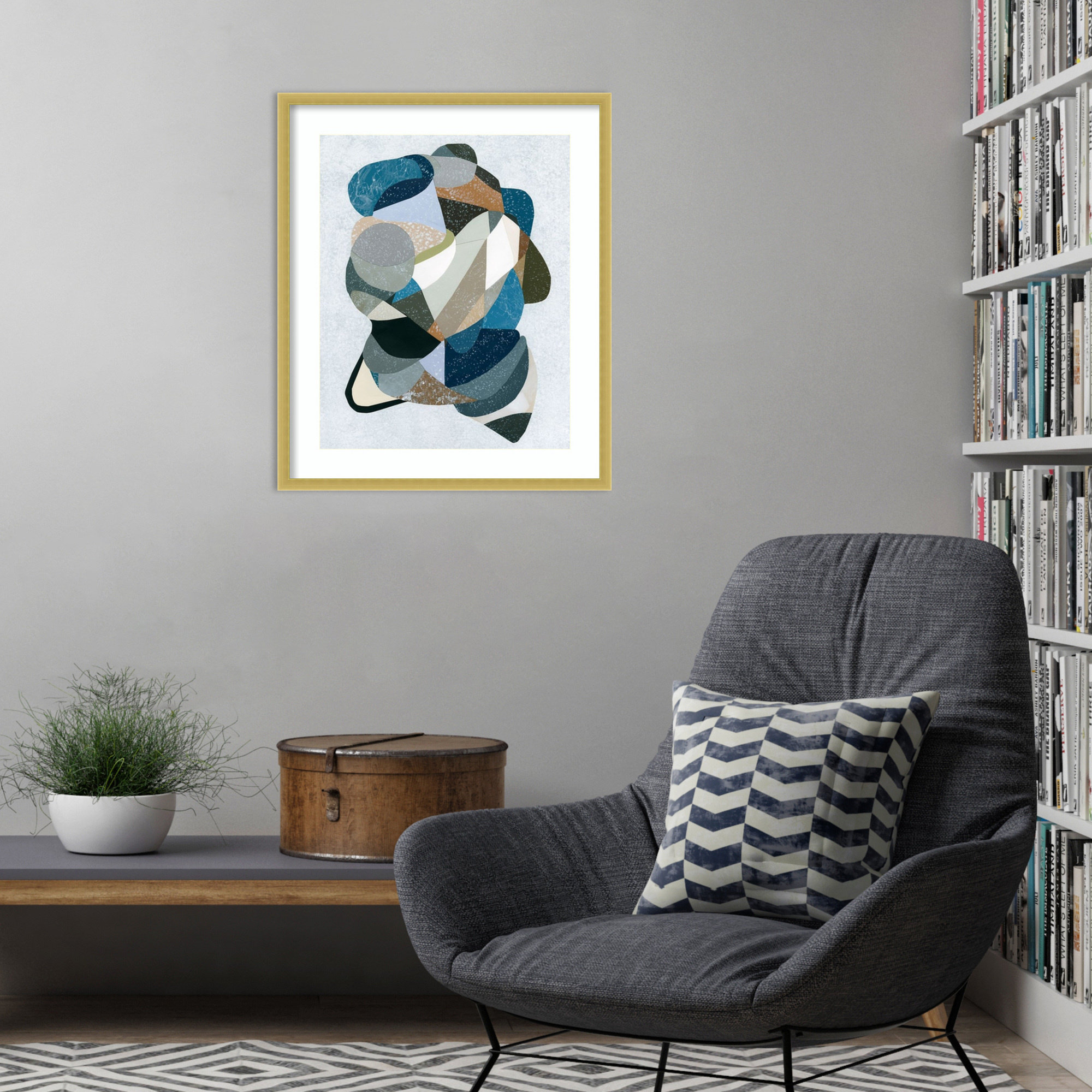 Amanti Art Starlight Tango II by Coco Good Wood Framed Wall Art Print ...