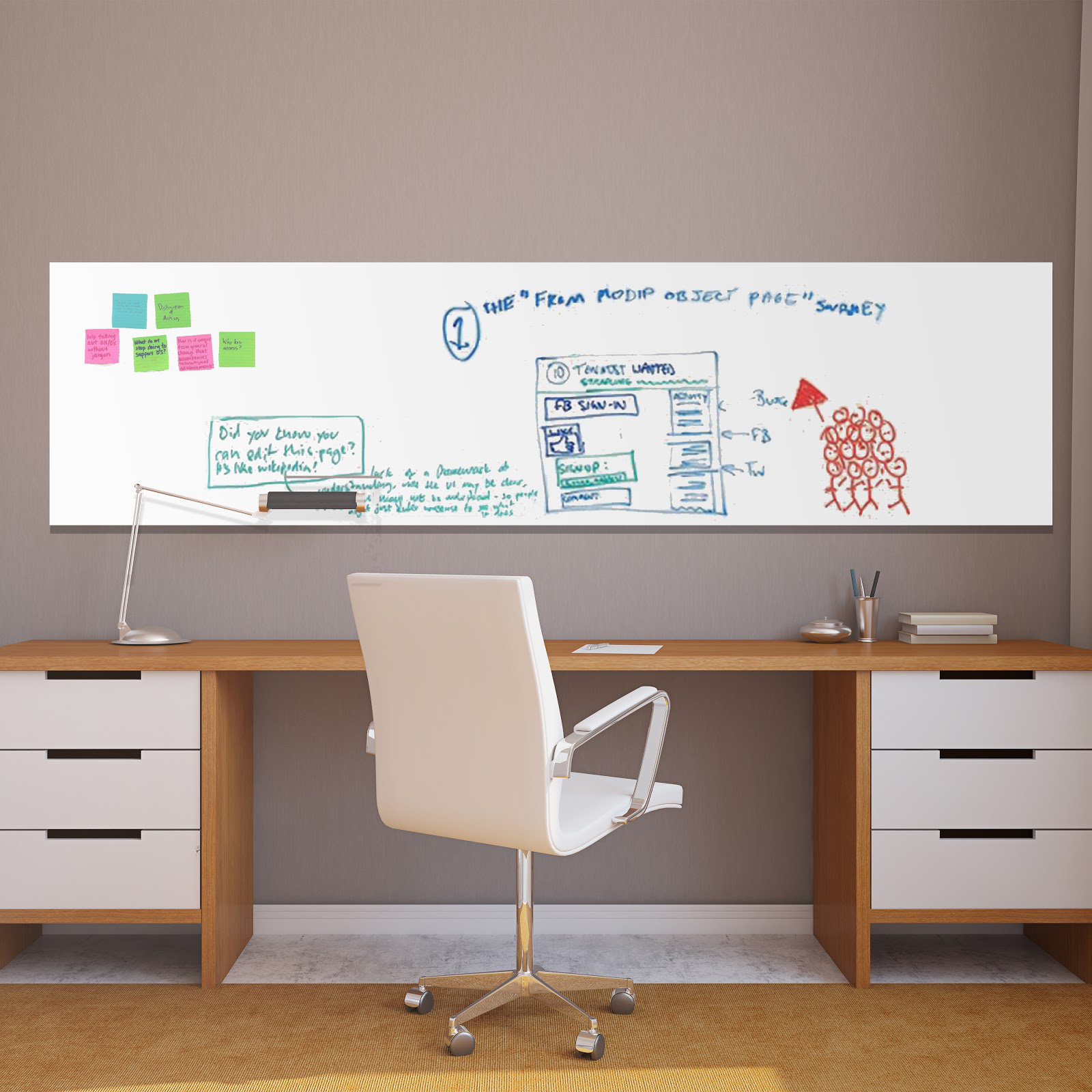 Ebern Designs Whiteboard Wall Decal - Wayfair Canada