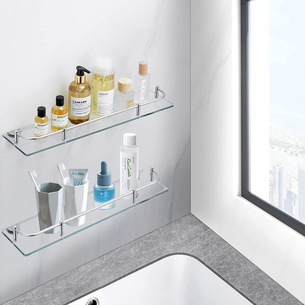 Rebrilliant Tablette de douche à percer et visser Keif - Wayfair Canada