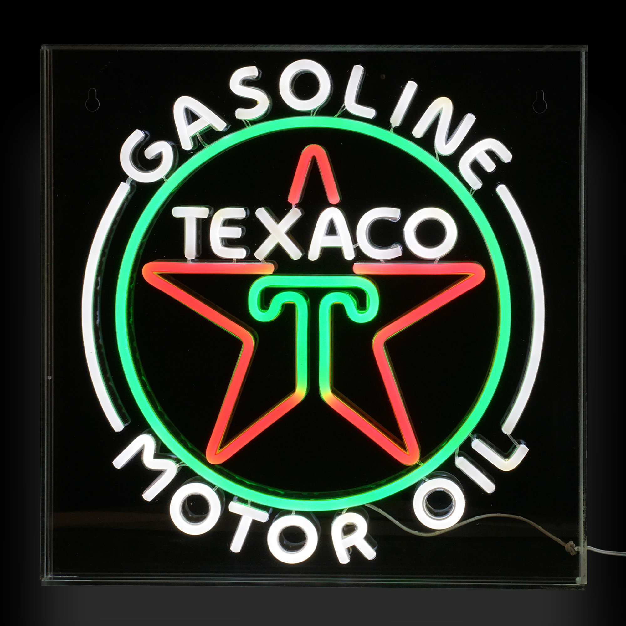 American Art Decor Licensed Texaco Gasoline Motor Oil Acrylic LED Sign ...
