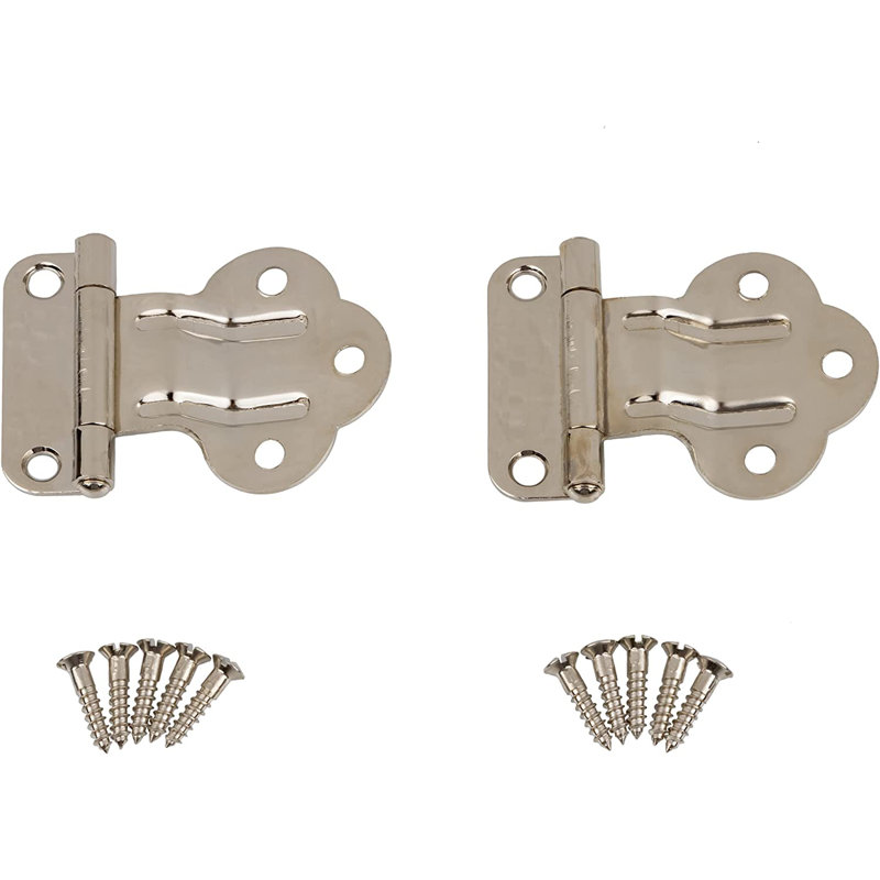 UNIQANTIQ HARDWARE SUPPLY Plated Fold Back Mcdougall Cabinet Door ...