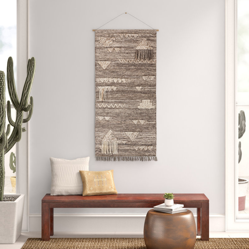 Mistana™ Cotton Wall Hanging with Rod Included & Reviews | Wayfair