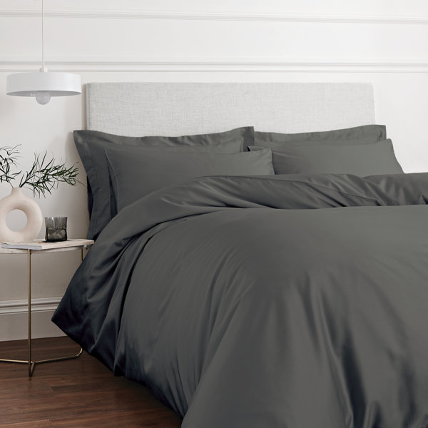 Bianca 400 Thread Count 100% Cotton Sateen Duvet Set & Reviews ...