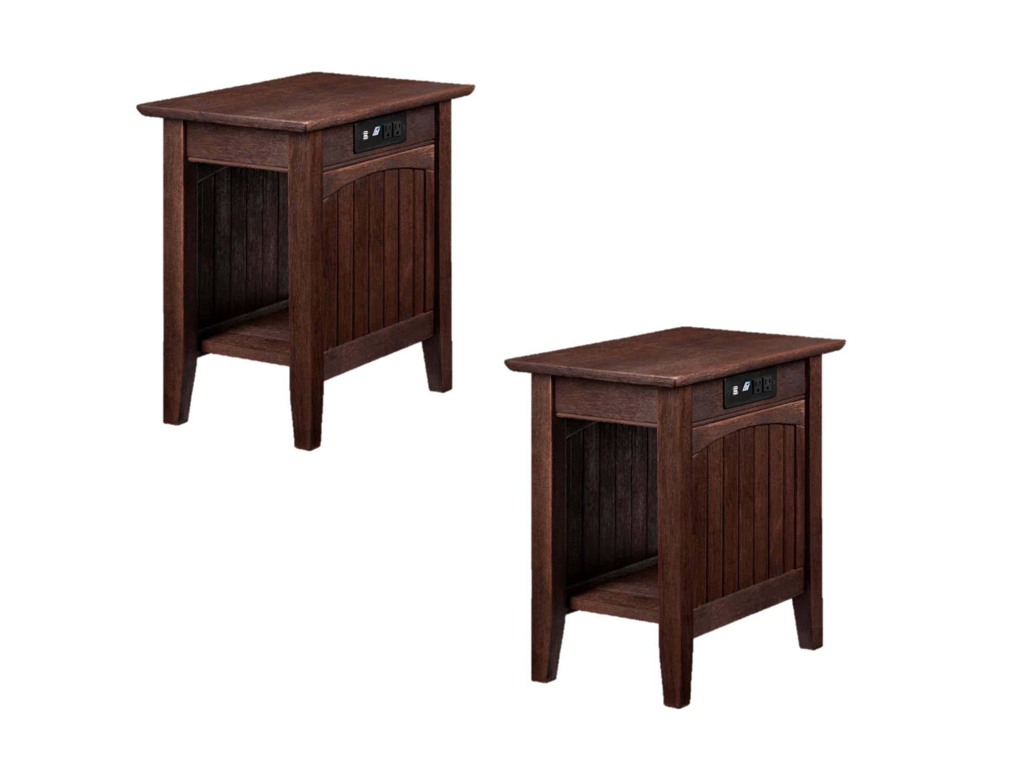 Lark Manor Ensemble de tables de bout en bois massif Arlyss - Wayfair ...