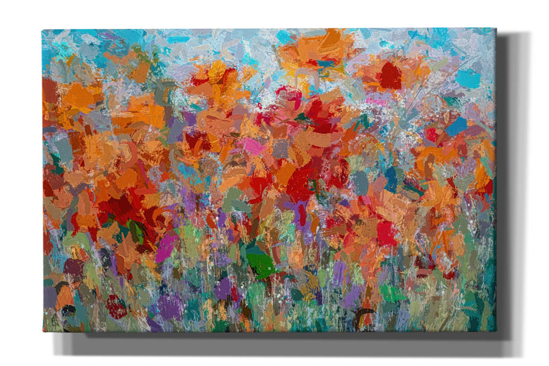 Winston Porter The Visionary Poetry Abstract II' by Lena Owens, Canvas ...