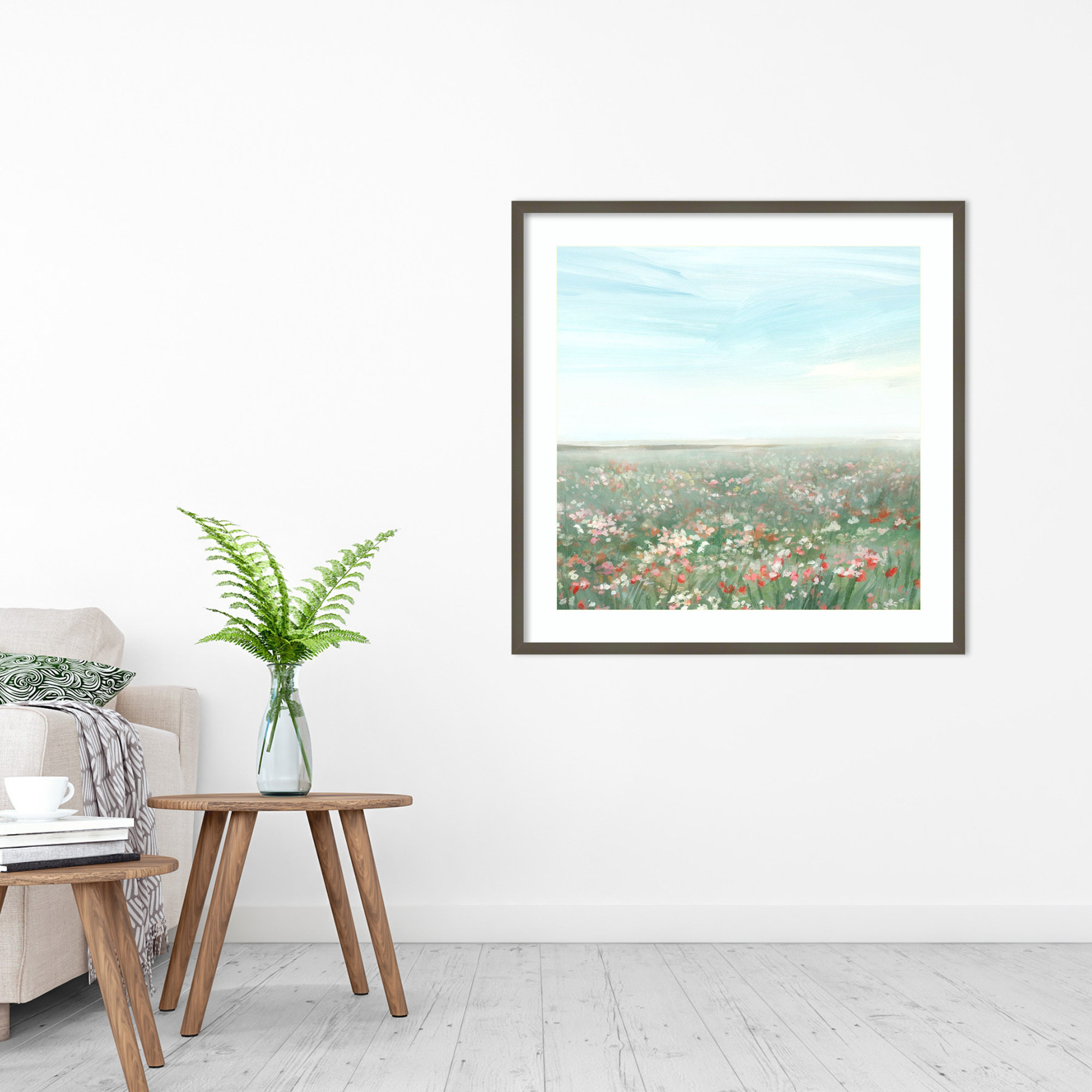 Amanti Art Wildflower Meadow II By Isabelle Z Wood Framed Wall Art ...
