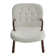 George Oliver Kepper Upholstered Accent Chair with Footstool | Wayfair ...