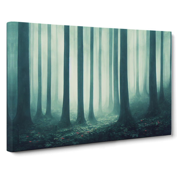 Alpen Home Feisty Forest - Wrapped Canvas Painting | Wayfair.co.uk