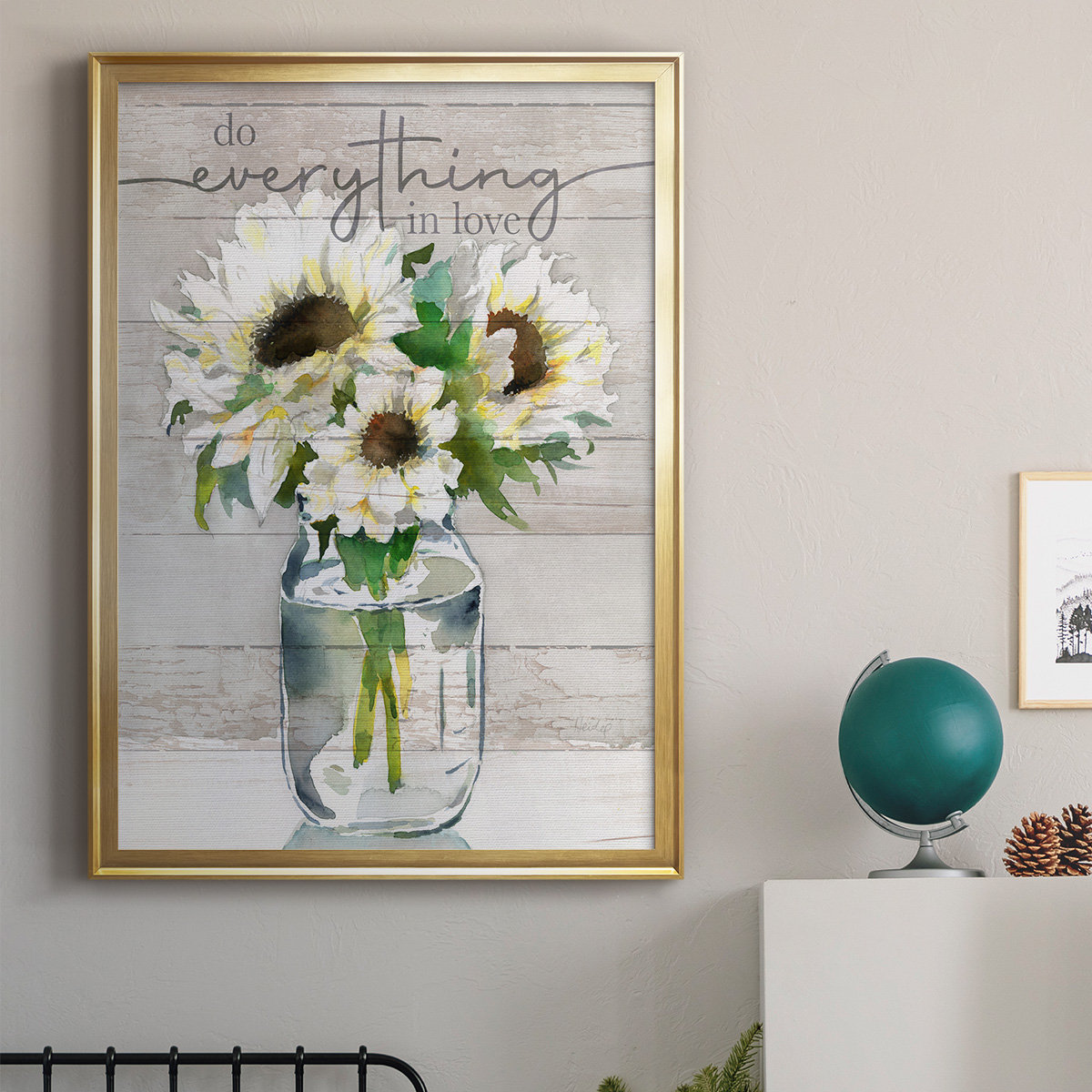 Wexford Home Do Everything In Love Premium Framed Print - Ready To Hang ...