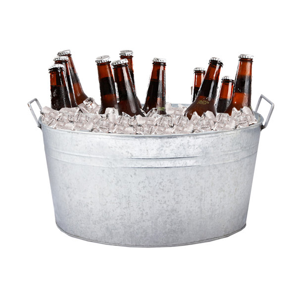 Gracie Oaks Edmont Metal Ice Bucket & Reviews | Wayfair