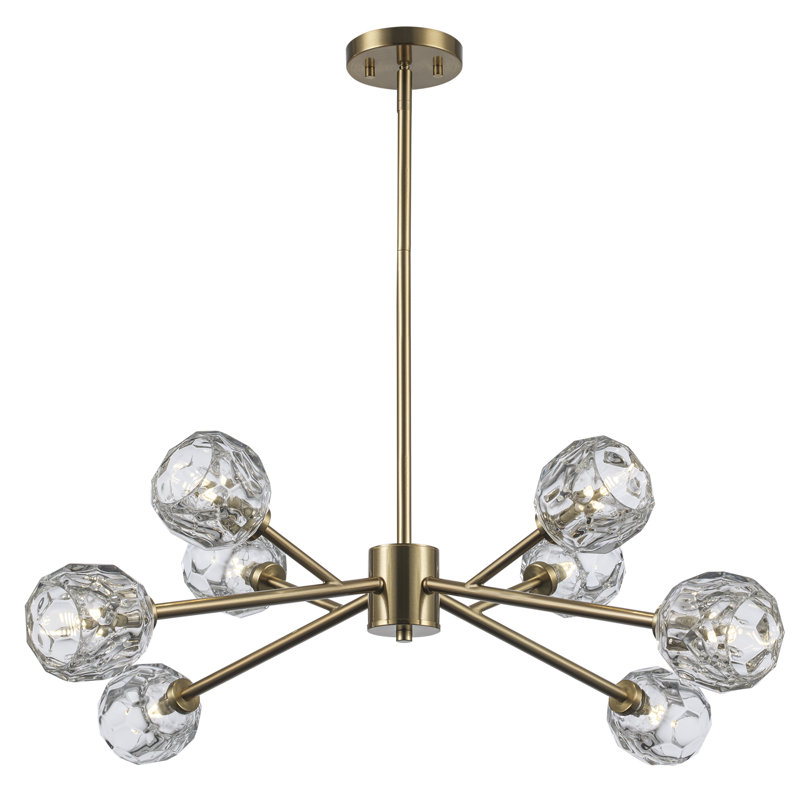 Mercer41 Quaseem 8 - Light LED Sputnik Sphere Chandelier | Wayfair