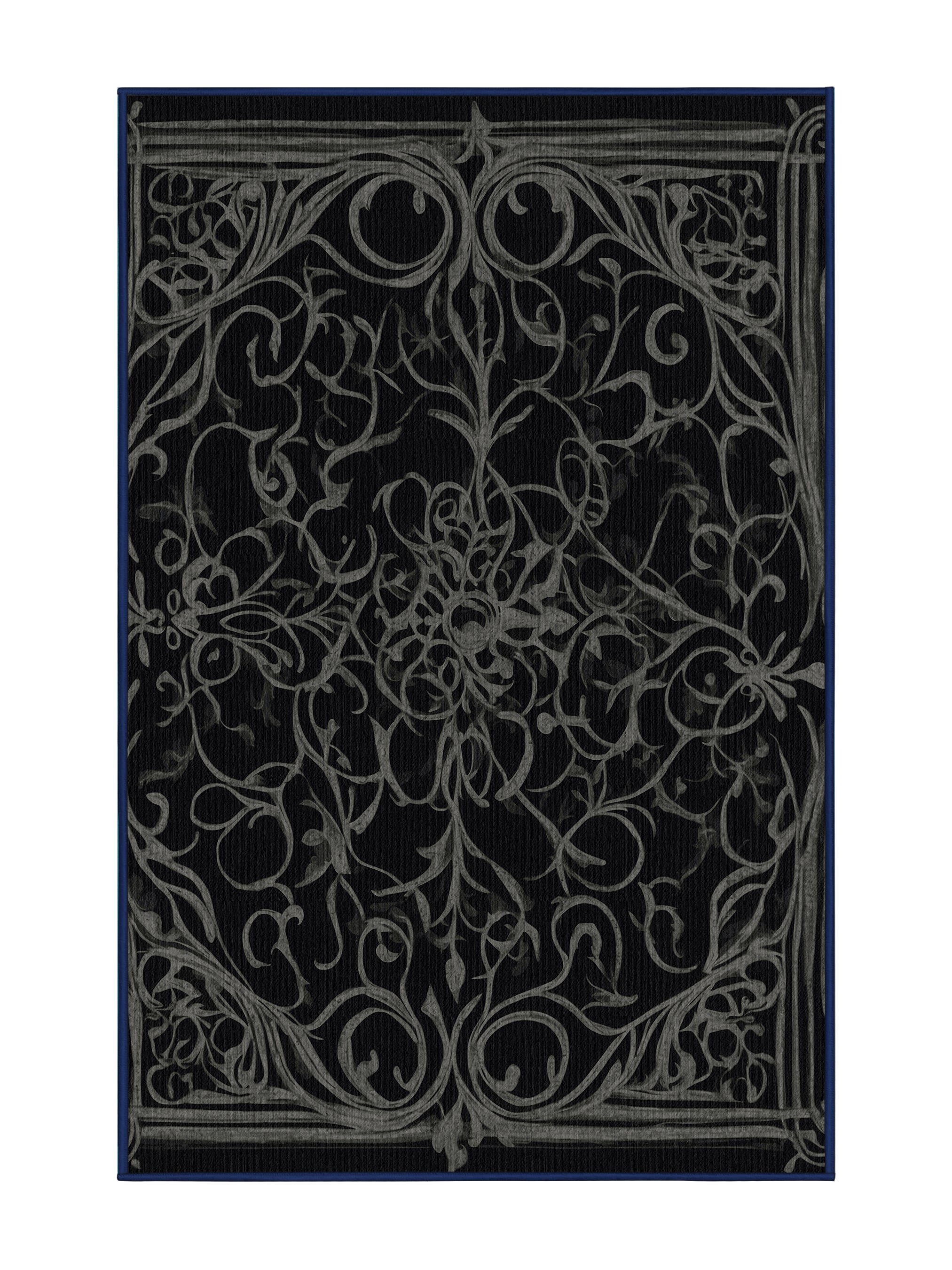 Alcott Hill® Black Elegance Rug | Wayfair