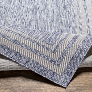 Longshore Tides Martelly Abstract Indoor/Outdoor Rug | Wayfair