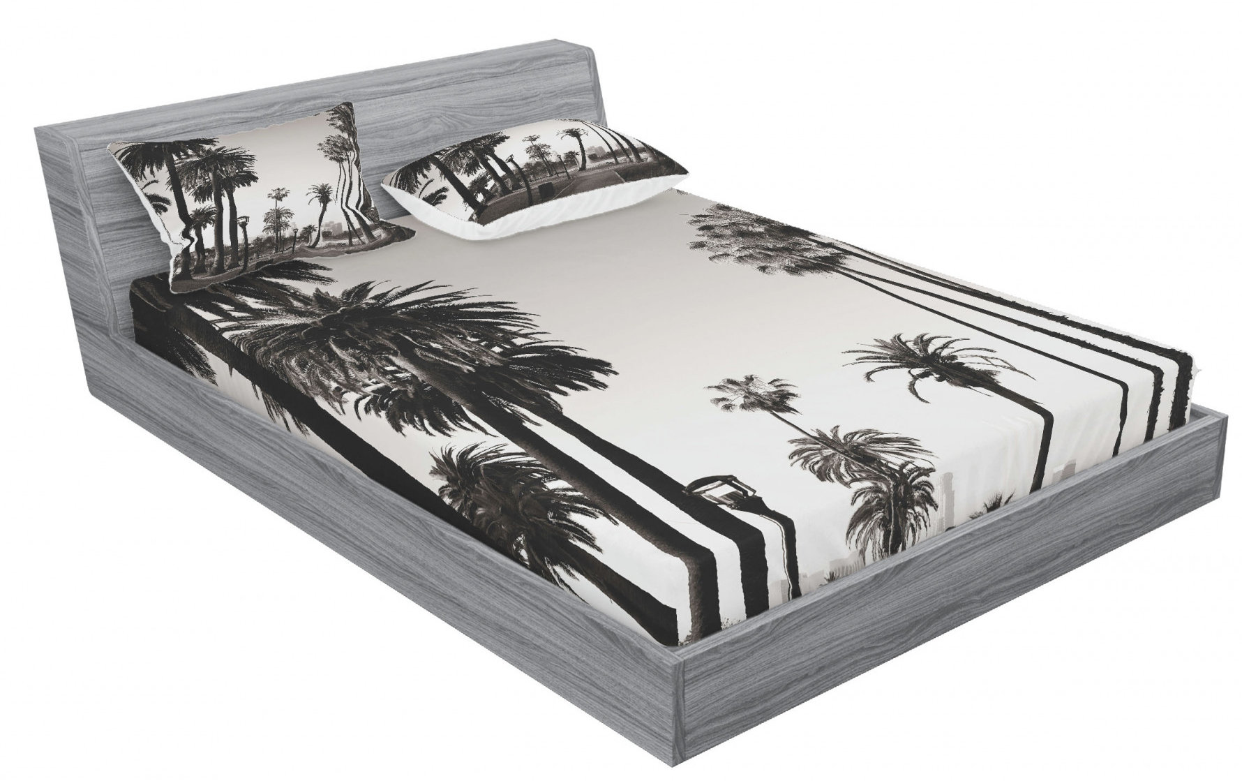 Ambesonne Palm Tree Sheet Set | Wayfair