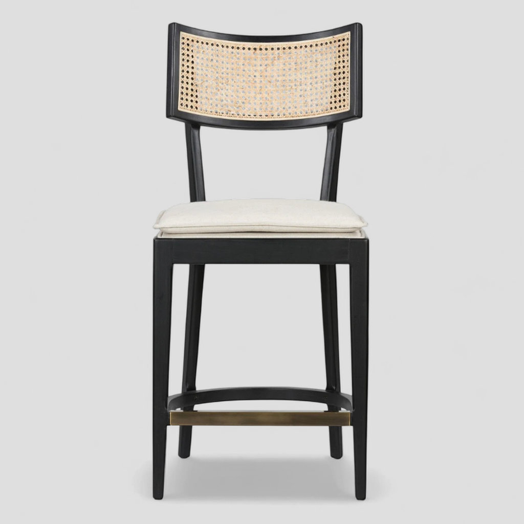 Bayou Breeze Chara Cane Counter Stool | Wayfair