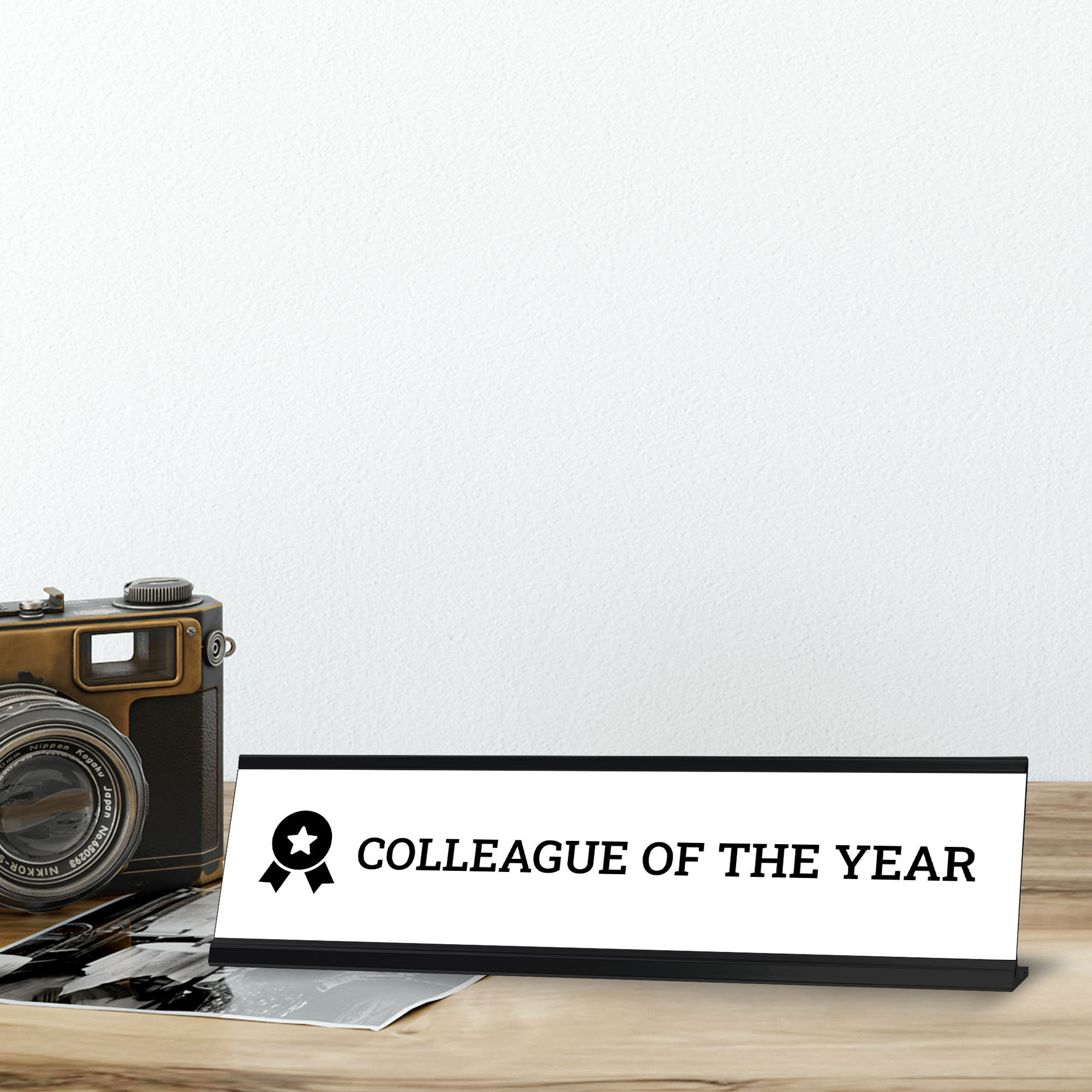 Signs ByLITA Colleague Of The Year Sign Holder | Wayfair