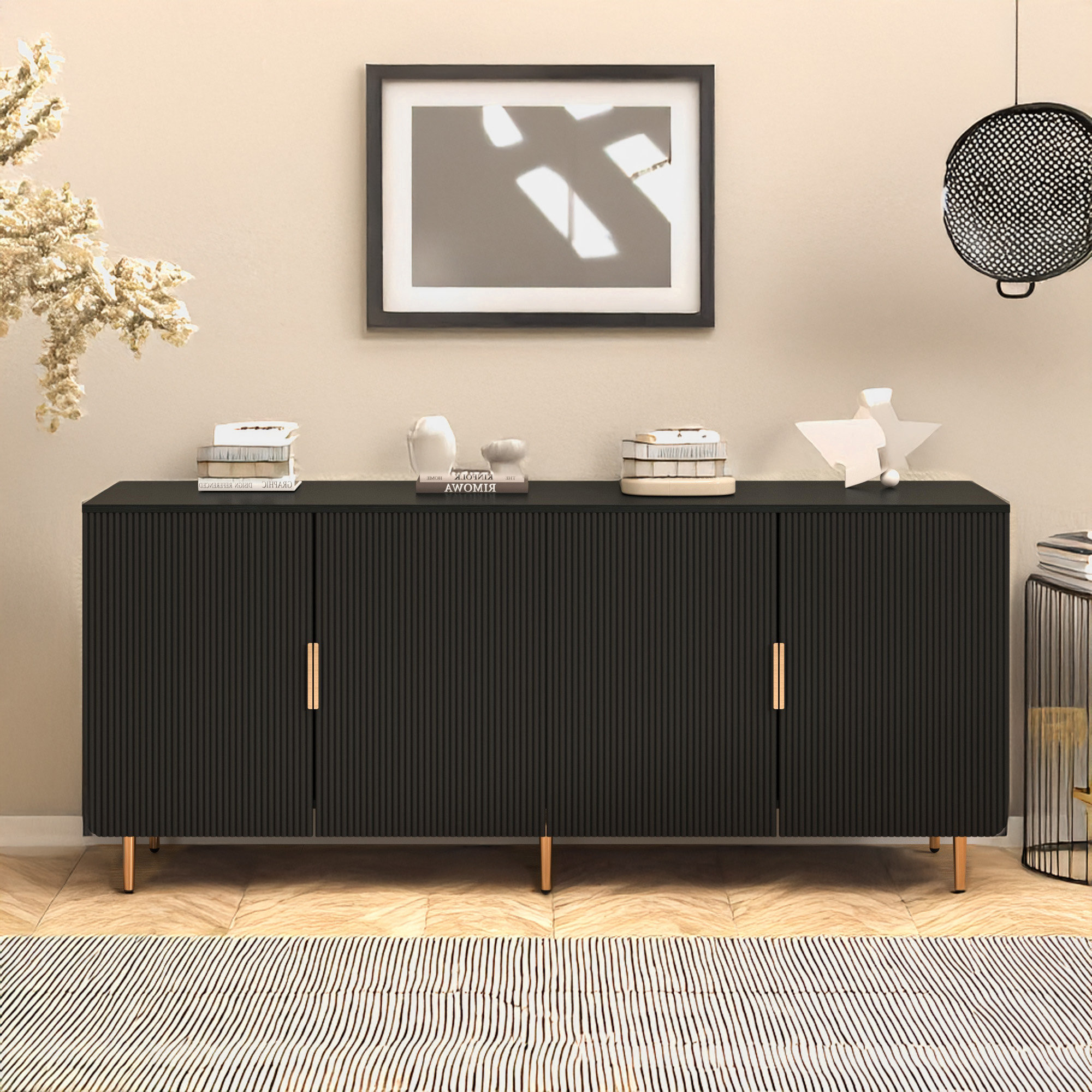 FOSHNATURE Living room Dresser cabinets | Wayfair