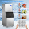 Tittla 22-inch 420 lb. /day Commercial Ice Maker , Air-cooled Stainless ...