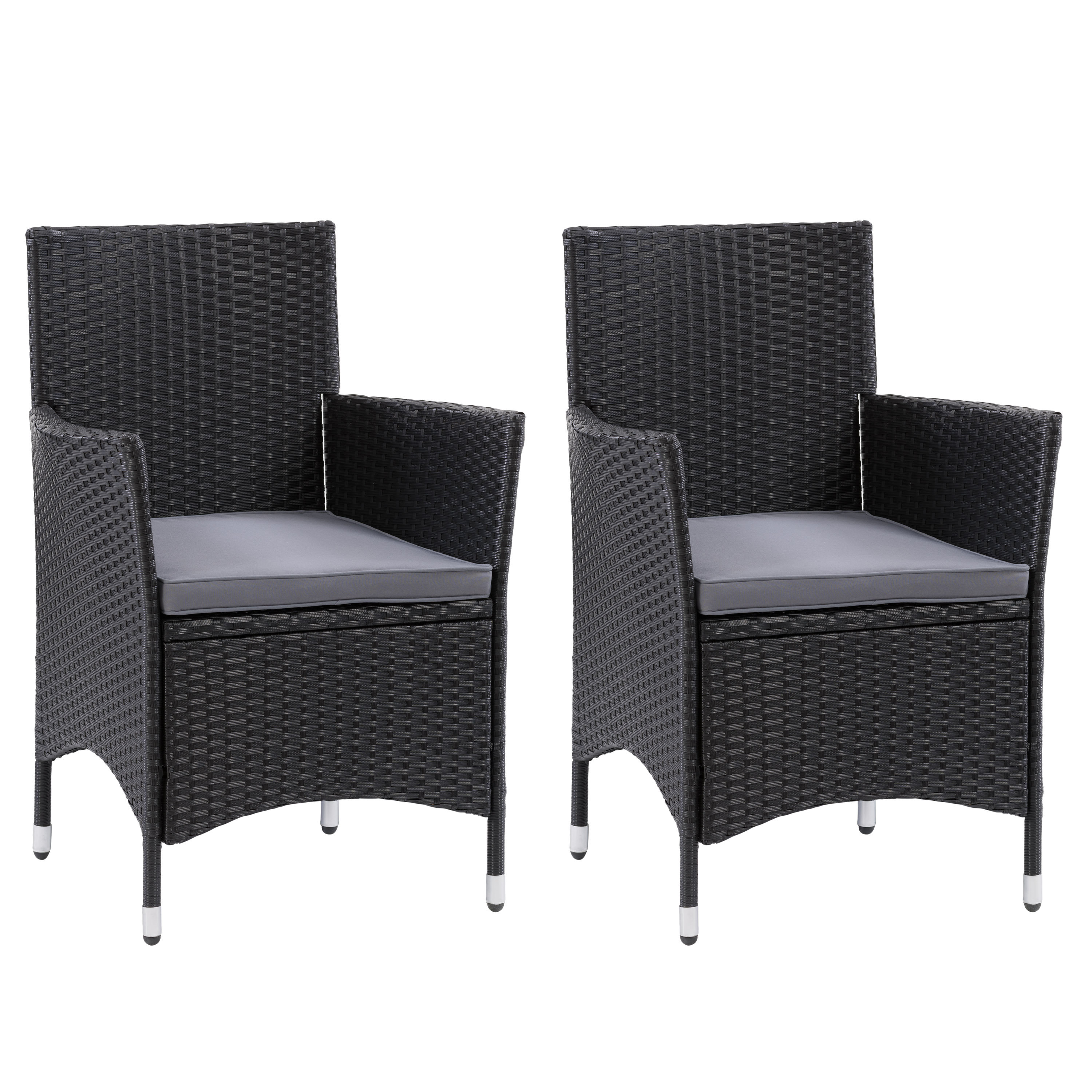 Red Barrel Studio Loizzo Patio Dining Armchair with Cushion - Wayfair ...