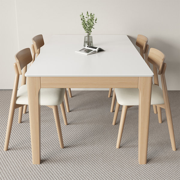 WONERD TM742640376947WO&Size Rectangular Restaurant Dining Set | Wayfair