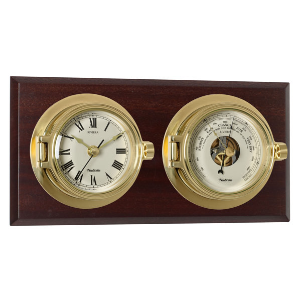 Nauticalia Metal Wall Clock | Wayfair.co.uk