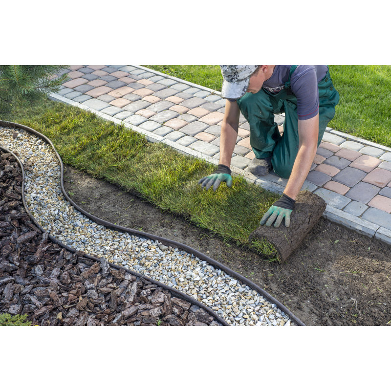 Master Mark Plastics Master Gardener Pro Coiled Edging 4 7/8 in x 40 ft ...