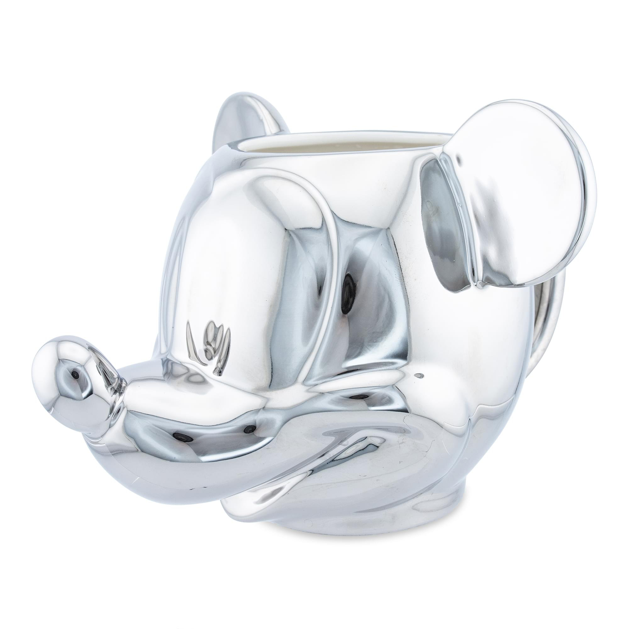 Mercer41 Disney 100 Mickey Mouse 3D Sculpted Platinum Ceramic Mug ...