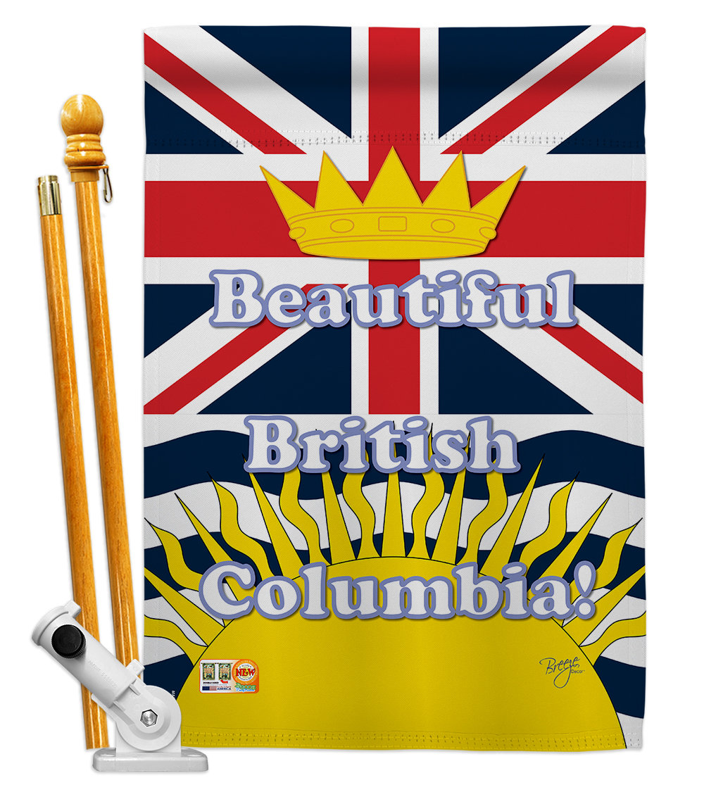 Breeze Decor British Columbia Flags Of The World Canada Provinces ...
