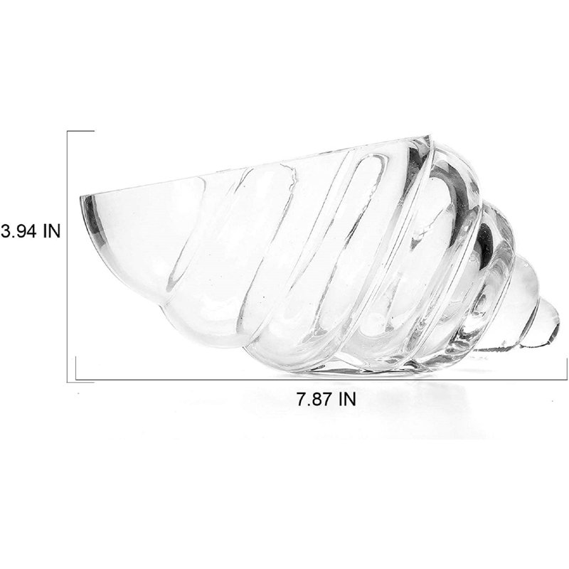 Highland Dunes Simms Clear 3.94" Glass Table Vase | Wayfair