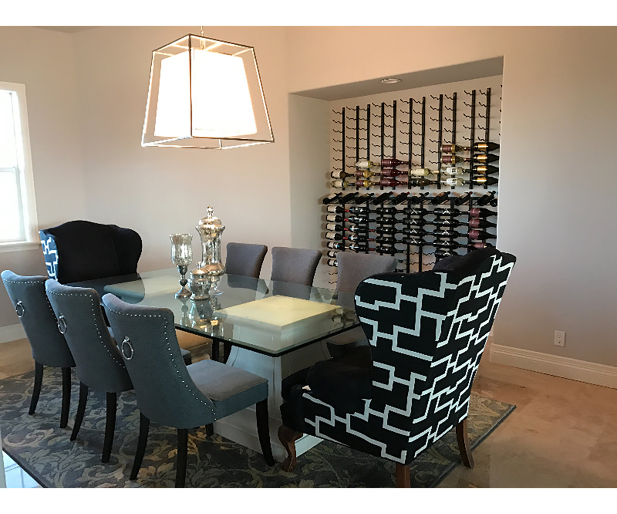 Rebrilliant Hoel 144 Bottle Wall Mounted Wine Bottle Rack & Reviews ...