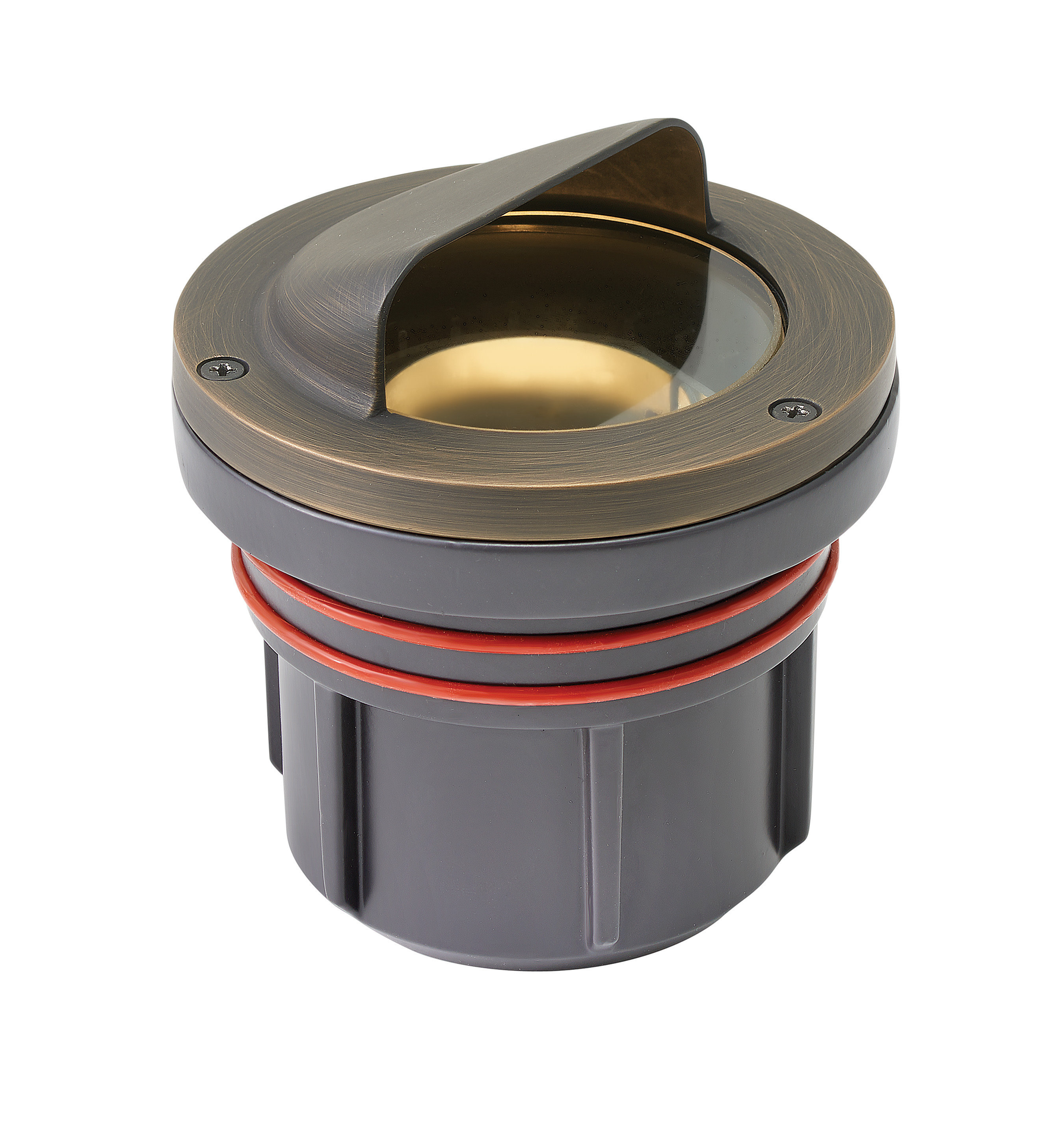 Hinkley Shielded Brown Low Voltage Hardwired Well Light | Wayfair