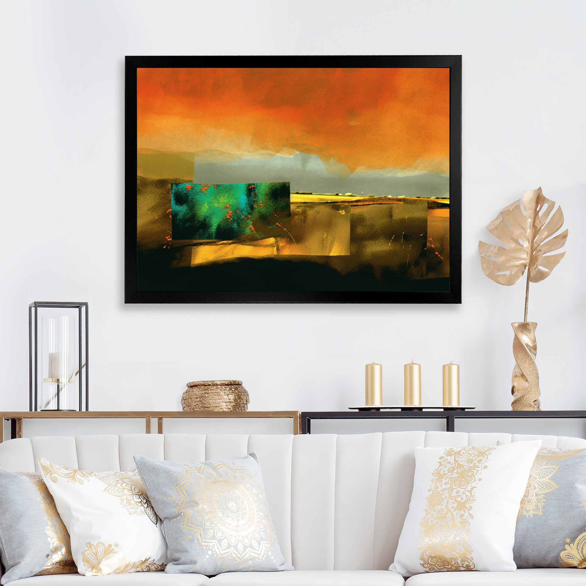 Wrought Studio™ Bliss Landscapes Of Forgotten Nostalgia I - Abstract ...