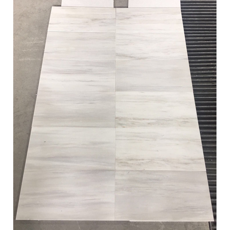 Casamode Functional Furniture Bianco Dolomite Marble 12" x 24" Wall ...