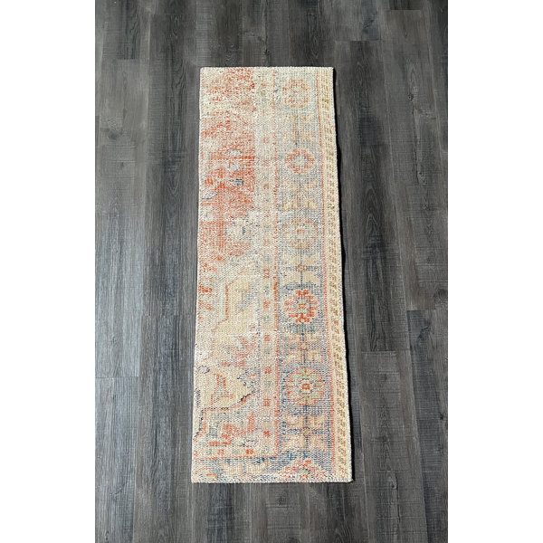 The Elevated Abode Vintage Rug Large Table Runner No. 9 | Wayfair