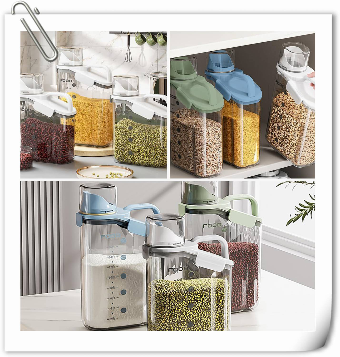 Prep & Savour Dianca Plastic Cereal Dispenser - Wayfair Canada