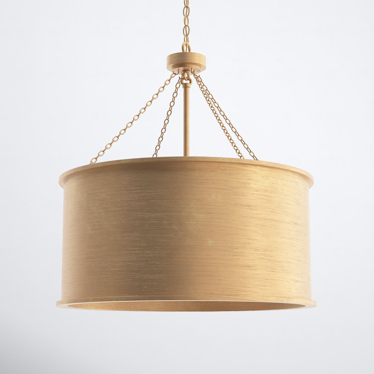 Joss & Main Soho 4 - Light Dimmable Drum Chandelier & Reviews | Wayfair