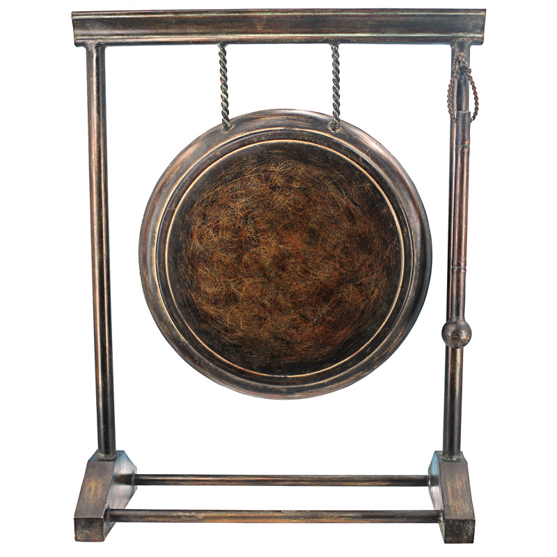 Design Toscano Sheng Kwong Decorative Metal Gong & Reviews | Wayfair