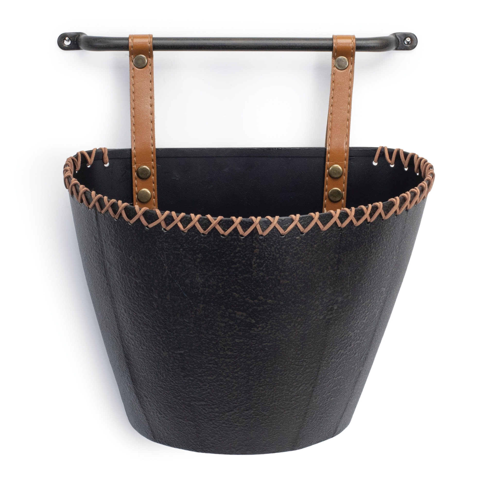 Williston Forge Iron Metal Wall Pocket (Set of 2) | Wayfair